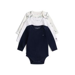Tommy Hilfiger Body Jungen Gr&ouml;&szlig;e 62 navy / t&uuml;rkis / wei&szlig; / offwhite