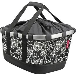 Klickfix Bikebasket GT Gep&auml;cktr&auml;gertasche fleur schwarz 21 L