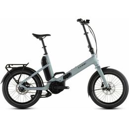 Cube Fold Hybrid Comfort 545 Wh E-Klapprad 20" seagrey'n'reflex one size | Dienstrad-Leasing m&ouml;glich