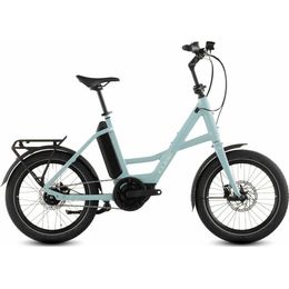 Cube Compact Hybrid Comfort 545 Wh E-Kompaktrad 20" skylightblue'n'blue one size | Dienstrad-Leasing m&ouml;glich