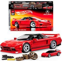 Modellbausatz Mattel "Mattel Brick Shop Hot Wheels, ELITE SERIES ACURA", rot, Modellbaus&auml;tze, KinderB:15cm H:7cm L:26cm, Kunststoff, B:15cm H:7cm L:26cm