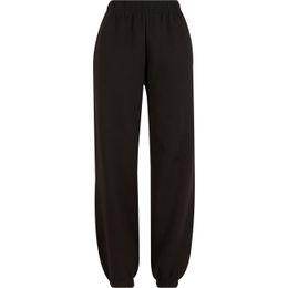 Urban Classics Damen Jogginghose "Urban Classics Ladies Basic Essential Sweatpants"schwarz, Gr. XS, unifarben, 70% Baumwolle, 30% Polyester, Hosen