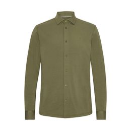 Langarmhemd Clean Cut Copenhagen "Clean Cut Copenhagen Clean Formal Stretch Shirt L/S", Herren, Gr. M, US-Gr&ouml;&szlig;en, army gr&uuml;n, 92% Baumwolle, 8% Elasthan, unifarben, normal, Hemden