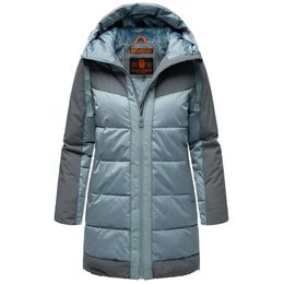 Navahoo Winter Jacket 'K&auml;tzchen' female Blue size L