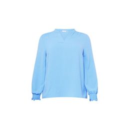 Only Carmakoma Blouse 'CARMetta' female Blue size 54