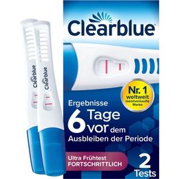 Wick Clearblue Schwangerschaftst.6 Tage vor 2 Hormone 2 St