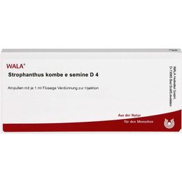 WALA Strophanthus Kombe e semine D 4 Ampullen 10 ml