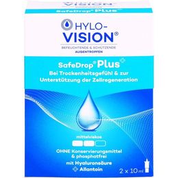 OmniVision GmbH HYLO-VISION SafeDrop Plus Augentropfen 2X10 ml
