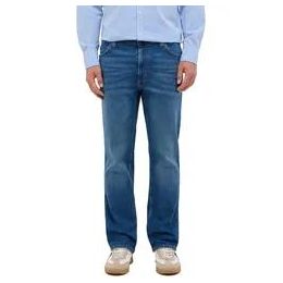 Straight-Jeans Mustang "Tramper Straigt", Herren, Gr. 36, L&auml;nge 30, medium middle 502, Denim/Jeans, Obermaterial: 99% Baumwolle, 1% Elasthan, straight fit, Jeans Straight-Jeans