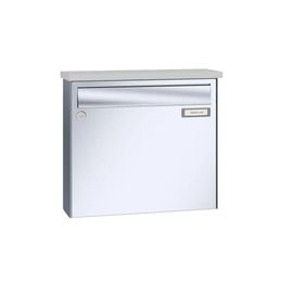 LEABOX Aufputzbriefkasten in Edelstahl - LEA3