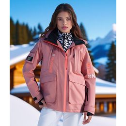 Superdry Damen Ski Ultimate Rescue Jacke Pink - Gr&ouml;&szlig;e: 42 2082321100073MIP020