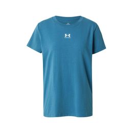 Under Armour Performance Shirt 'Rival Core' female Blue size M