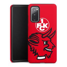 DeinDesign Galaxy S20 FE Handy Panzer Handyh&uuml;lle robuste Outdoor H&uuml;lle Schutzh&uuml;lle matt 1. Fck Devil 1. Fc Kaiserslautern Tough Case