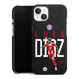 DeinDesign iPhone 14 Handy Premium Case Smartphone Handyh&uuml;lle Schutzh&uuml;lle matt Fc Bayern M&uuml;nchen Official Licensed Product Luis Diaz Premium Case