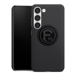 DeinDesign Galaxy S23 Handy Premium Case Smartphone Handyh&uuml;lle Schutzh&uuml;lle matt F95 Fortuna D&uuml;sseldorf Logo Premium Case