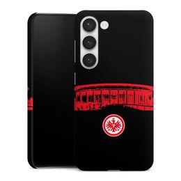 DeinDesign Galaxy S23 Handy Premium Case Smartphone Handyh&uuml;lle Schutzh&uuml;lle matt Official Licensed Product Eintracht Frankfurt Stadium Premium Case