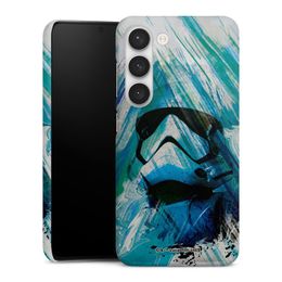 DeinDesign Galaxy S23 Handy Premium Case Smartphone Handyh&uuml;lle Schutzh&uuml;lle matt Colourful Stormtrooper Star Wars Premium Case