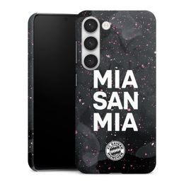 DeinDesign Galaxy S23 Handy Premium Case Smartphone Handyh&uuml;lle Schutzh&uuml;lle matt Mia San Mia Girl Style Fc Bayern M&uuml;nchen Premium Case