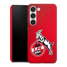 DeinDesign Galaxy S23 Handy Premium Case Smartphone Handyh&uuml;lle Schutzh&uuml;lle matt 1. Fc K&ouml;ln Effzeh Official Licensed Product Premium Case