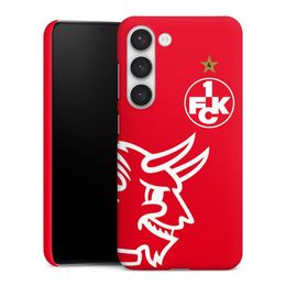 DeinDesign Galaxy S23 Handy Premium Case Smartphone Handyh&uuml;lle Schutzh&uuml;lle matt Star Devil 1. Fc Kaiserslautern Premium Case