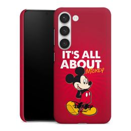 DeinDesign Galaxy S23 Handy Premium Case Smartphone Handyh&uuml;lle Schutzh&uuml;lle matt Disney Official Licensed Product Mouse Premium Case