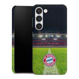 DeinDesign Galaxy S23 Handy Premium Case Smartphone Handyh&uuml;lle Schutzh&uuml;lle matt Stadium Fc Bayern M&uuml;nchen Fcb Premium Case