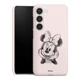 DeinDesign Galaxy S23 Handy Premium Case Smartphone Handyh&uuml;lle Schutzh&uuml;lle matt Official Licensed Product Disney Minnie Mouse Premium Case