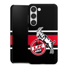 DeinDesign Galaxy S23 Handy Premium Case Smartphone Handyh&uuml;lle Schutzh&uuml;lle matt Official Licensed Product 1. Fc K&ouml;ln Logo Premium Case