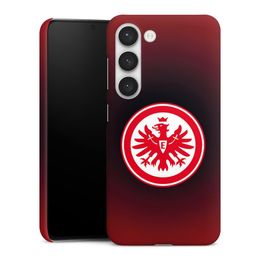 DeinDesign Galaxy S23 Handy Premium Case Smartphone Handyh&uuml;lle Schutzh&uuml;lle matt Official Licensed Product Coat Of Arms Eintracht Frankfurt Premium Case