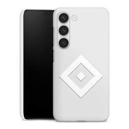 DeinDesign Galaxy S23 Handy Premium Case Smartphone Handyh&uuml;lle Schutzh&uuml;lle matt Hsv Hamburger Sv Coat Of Arms Premium Case