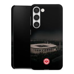 DeinDesign Galaxy S23 Handy Premium Case Smartphone Handyh&uuml;lle Schutzh&uuml;lle matt Stadium Official Licensed Product Eintracht Frankfurt Premium Case