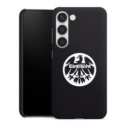 DeinDesign Galaxy S23 Handy Premium Case Smartphone Handyh&uuml;lle Schutzh&uuml;lle matt Logo Eintracht Frankfurt Eagle Premium Case