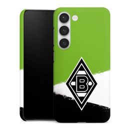 DeinDesign Galaxy S23 Handy Premium Case Smartphone Handyh&uuml;lle Schutzh&uuml;lle matt Borussia M&ouml;nchengladbach Bmg Official Licensed Product Premium Case