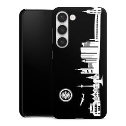 DeinDesign Galaxy S23 Handy Premium Case Smartphone Handyh&uuml;lle Schutzh&uuml;lle matt Eintracht Frankfurt Sge Skyline Premium Case
