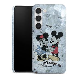 DeinDesign Galaxy S23 Handy Premium Case Smartphone Handyh&uuml;lle Schutzh&uuml;lle matt Vintage Disney Premium Case