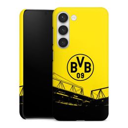 DeinDesign Galaxy S23 Handy Premium Case Smartphone Handyh&uuml;lle Schutzh&uuml;lle matt Merchandise Bvb Borussia Dortmund Premium Case