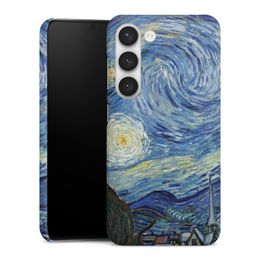 DeinDesign Galaxy S23 Handy Premium Case Smartphone Handyh&uuml;lle Schutzh&uuml;lle matt The Starry Night Kunst Premium Case