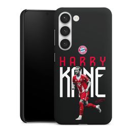 DeinDesign Galaxy S23 Handy Premium Case Smartphone Handyh&uuml;lle Schutzh&uuml;lle matt Fc Bayern M&uuml;nchen Official Licensed Product Harry Kane Premium Case