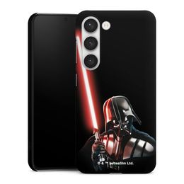 DeinDesign Galaxy S23 Handy Premium Case Smartphone Handyh&uuml;lle Schutzh&uuml;lle matt Merchandise Darth Vader Star Wars Premium Case