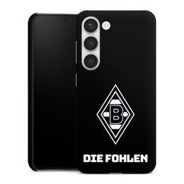 DeinDesign Galaxy S23 Handy Premium Case Smartphone Handyh&uuml;lle Schutzh&uuml;lle matt Die Fohlen Gladbach Borussia M&ouml;nchengladbach Premium Case
