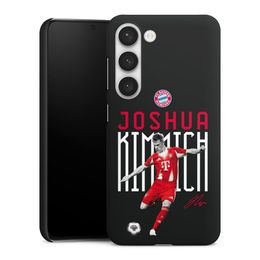 DeinDesign Galaxy S23 Handy Premium Case Smartphone Handyh&uuml;lle Schutzh&uuml;lle matt Official Licensed Product Fc Bayern M&uuml;nchen Kimmich Premium Case