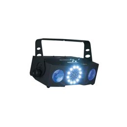 Showtec X-Terminator 6 x 3W RGBWA LED + 12 Strobes + RG Laser