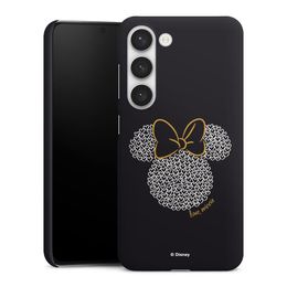 DeinDesign Galaxy S23 Handy Premium Case Smartphone Handyh&uuml;lle Schutzh&uuml;lle matt Minnie Mouse Muster Disney Premium Case