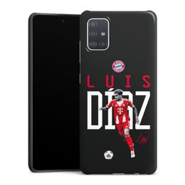 DeinDesign Galaxy A51 Handy Premium Case Smartphone Handyh&uuml;lle Schutzh&uuml;lle gl&auml;nzend Fc Bayern M&uuml;nchen Official Licensed Product Luis Diaz Premium Case