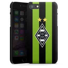 DeinDesign iPhone SE (2020) Handy Premium Case Smartphone Handyh&uuml;lle Schutzh&uuml;lle matt Borussia M&ouml;nchengladbach Gladbach Stripes Premium Case