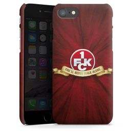 DeinDesign iPhone SE (2020) Handy Premium Case Smartphone Handyh&uuml;lle Schutzh&uuml;lle matt 1. Fc Kaiserslautern Official Licensed Product Logo Premium Case