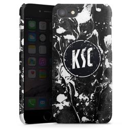 DeinDesign iPhone SE (2022) Handy Premium Case Smartphone Handyh&uuml;lle Schutzh&uuml;lle matt Official Licensed Product Ksc Karlsruher Sc Premium Case