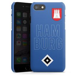 DeinDesign iPhone SE (2022) Handy Premium Case Smartphone Handyh&uuml;lle Schutzh&uuml;lle matt Hamburger Sv Hamburg Official Licensed Product Premium Case