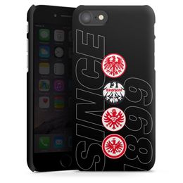 DeinDesign iPhone SE (2020) Handy Premium Case Smartphone Handyh&uuml;lle Schutzh&uuml;lle matt Eagle Eintracht Frankfurt Logo Premium Case