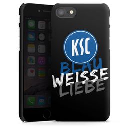 DeinDesign iPhone SE (2020) Handy Premium Case Smartphone Handyh&uuml;lle Schutzh&uuml;lle matt Ksc Official Licensed Product Karlsruher Sc Premium Case